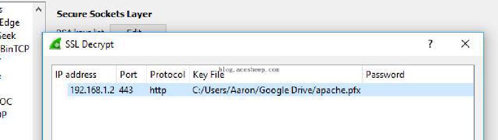 使用 Wireshark 解密 SSL - AceSheep